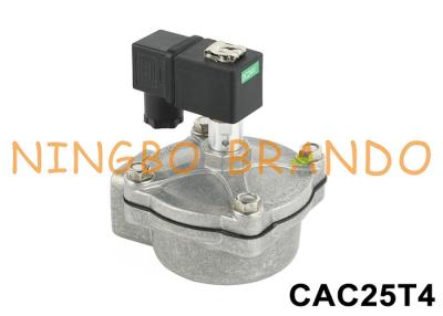 China CAC25T4 4 Series 1'' Threaded Pulse Jet Valve 24VDC 110VAC 220VAC for sale