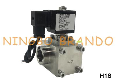 China 1/2'' High Pressure Water Air Solenoid Valve 16 MPa 110V 220V 12 MPa 12V 24V for sale