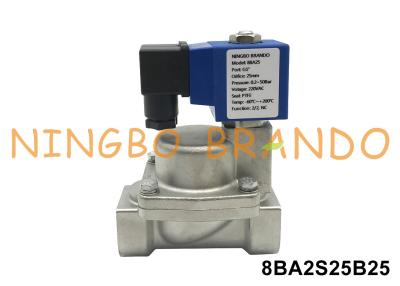 China 1'' High Pressure Water Air Solenoid Valve 10 MPa 12V 24V 12 MPa 110V 220V for sale