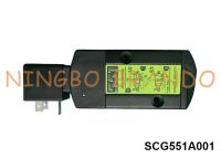 China SCG551A001MS 3/2 NC - 5/2 NAMUR Solenoid Valve 24VDC 115VAC 230VAC for sale