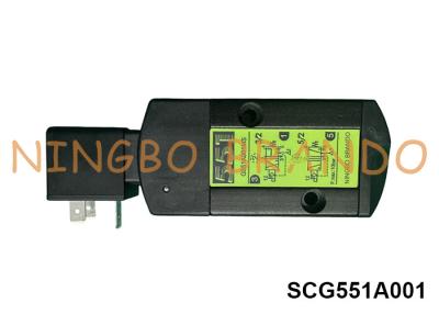 China SCG551A001MS 3/2 NC - 5/2 NAMUR Solenoid Valve 24VDC 115VAC 230VAC for sale