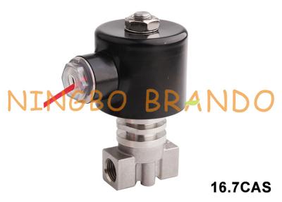 China Very High Temperature Steam Stainless Steel Solenoid Valve 1/8'' 1/4'' 3/8'' 24V 220V for sale
