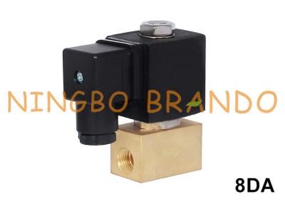 China 150 bar Brass Water Air High Pressure Solenoid Valve 24VDC 110VAC 220VAC for sale