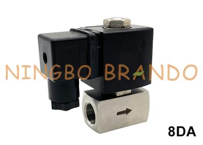 China 150 bar High Pressure Water Air Stainless Steel Solenoid Valve 12V 24V 110V 220V for sale