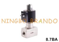 China 350 bar High Pressure Stainless Steel Solenoid Valve For Water Air 220V 110V 24V for sale
