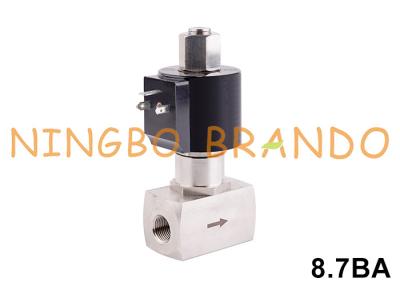 China 350 bar High Pressure Stainless Steel Solenoid Valve For Water Air 220V 110V 24V for sale