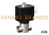 China 3 Way Stainless Steel Solenoid Valve 6027 C 2.0 1/8'' 1/4'' 230V 120V 24V for sale