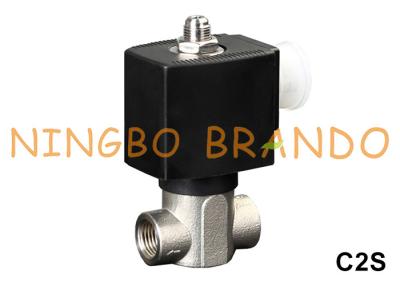 China 3 Way Stainless Steel Solenoid Valve 6027 C 2.0 1/8'' 1/4'' 230V 120V 24V for sale