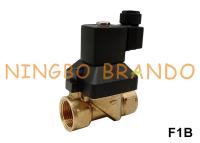 China 16 bar 2 Way NC Brass Solenoid Valve For Water Air Gas 3/8'' to 2'' 24V 110V 220V for sale
