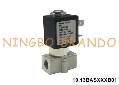 China 2 Way NC Stainless Steel Solenoid Valve For Water Air 1/8'' 1/4'' 220V 110V 24V 12V for sale