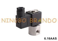 China Anti Corrosive Isolation Stainless Steel Solenoid Valve For Chemical Acid Alkali 1/8'' 1/4'' for sale