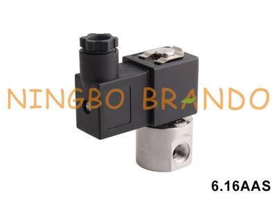 China Anti Corrosive Isolation Stainless Steel Solenoid Valve For Chemical Acid Alkali 1/8'' 1/4'' for sale