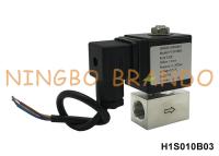 China 200 bar Water Air Gas High Pressure Solenoid Valve 1/4'' 3/8'' 12VDC 24VDC for sale