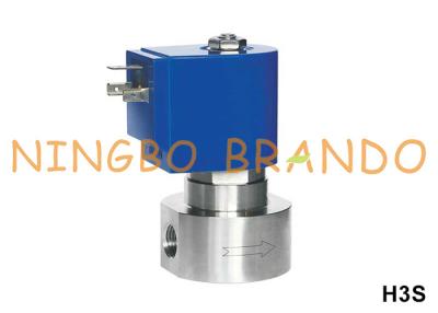 China 360 bar Water Air High Pressure Solenoid Valve 1/8'' 1/4'' 220V 110V 24V 12V for sale