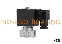 China 170 bar High Pressure Water Air Stainless Steel Solenoid Valve 1/8'' 1/4'' 3/8'' 24V 220V for sale