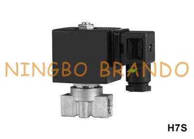 China 170 bar High Pressure Water Air Stainless Steel Solenoid Valve 1/8'' 1/4'' 3/8'' 24V 220V for sale
