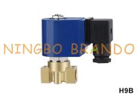 China 120 bar Air Water Gas Brass High Pressure Solenoid Valve 1/8'' 1/4'' 3/8'' 110V 220V for sale