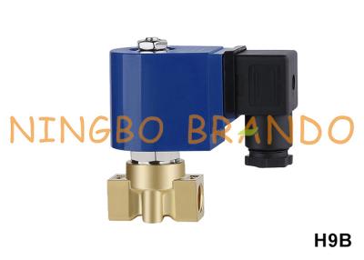 China 120 bar Air Water Gas Brass High Pressure Solenoid Valve 1/8'' 1/4'' 3/8'' 110V 220V for sale