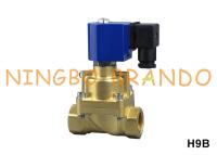 China 100 bar High Pressure Water Air Brass Solenoid Valve 3/8'' 1/2'' 3/4'' 1'' 220VAC 24VDC for sale