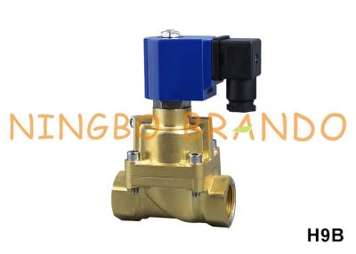 China 100 bar High Pressure Water Air Brass Solenoid Valve 3/8'' 1/2'' 3/4'' 1'' 220VAC 24VDC for sale