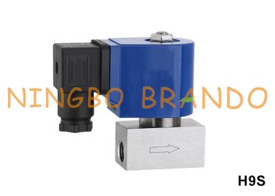 China 150 bar High Pressure Stainless Steel Solenoid Valve 1/8'' 1/4'' 3/8'' 1/2'' 24V 220V for sale