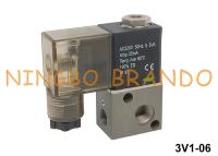 China 3V1 Series 1/6'' Pneumatic Solenoid Air Valve 3V1-06 24V 220V for sale