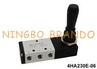 China 4H Series Toggle Style Hand Lever Valve 4HA230E-06 5/3 Way for sale