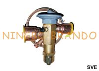 China SVE Sporlan Type Refrigeration TXV Thermostatic Expansion Valve Externally Equalized for sale