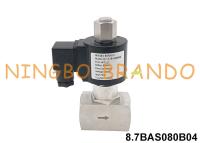 China 350 bar High Pressure Stainless Steel Solenoid Valve 12V 24V 110V 220V for sale
