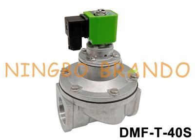 China BFEC DMF-T-40S 1-1/2'' Straight Through Diaphragm Valve 24V 220V for sale