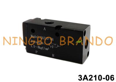 China 3A210-06 Normally Open Normally Closed Pneumatic Air Pilot Valve 3/2 Way for sale