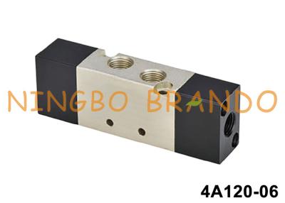 China 4A120-06 1/8'' Pneumatic Directional Solenoid Valve 5/2 Way for sale