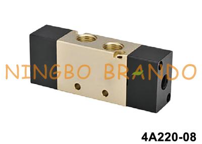 China Two-Position Five-Way 1/4'' Pneumatic Air Control Valve 4A220-08 for sale