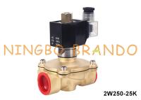 China 1'' 2/2 Way Normally Open Water Brass Solenoid Valve 220VAC 110VAC 24VDC 12VDC for sale