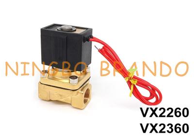 China SMC Type VX2360-03 3/8'' Brass Solenoid Valve 220V 110V 24V for sale