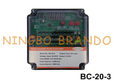 China 20 Lines Pulse Jet Valve Control Board Input AC220V Output DC24V for sale