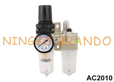 China AC2010-01 AC2010-02 FRL Air Filter Regulator Lubricator Combination for sale