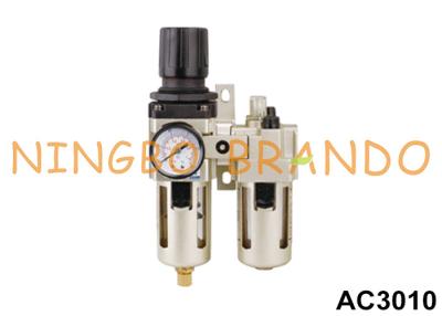 China AC3010 1/4'' 3/8'' Air Filter Regulator Lubricator FR.L Combination for sale
