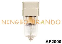 China SMC Type 1/8'' AF2000-01 1/4'' AF2000-02 Pneumatic Air Filter for sale