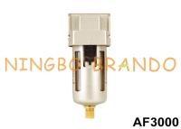 China SMC Type AF3000-02 AF3000-03 Pneumatic Air Filter For FRL Combination for sale