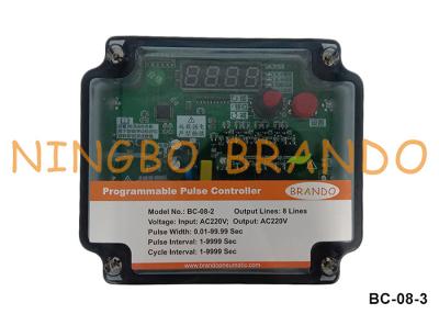 China 8 Lines 220VAC Input 220VAC Output Pulse Valve Controller For Dust Collector for sale