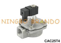 China CAC25T4 1'' Pulse Jet Valve With Shockwave Diaphragm 24V 110V 220V for sale