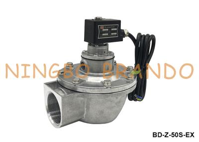 China 2'' Explosion Proof Solenoid Pulse Jet Valve For Dust Collector 220V 110V 24V for sale