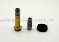 China 3 / 2 Way Normally Closed Solenoid Stem  Brass Color For Auto Spare Parts for sale