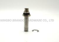 China Electric Solenoid Stem 10.0mm OD Tube 30.0mm Height With Clip / Male Spring for sale