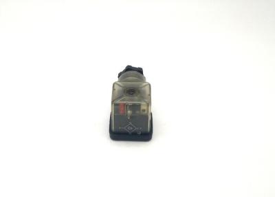 China Electromagnetic Solenoid Coil Connector Light Green Color 18mm Distance for sale