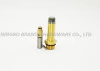 China Vehicle Solenoid Valve Part Brass H59 Solenoid Stem With Cooper Pin Spring for sale
