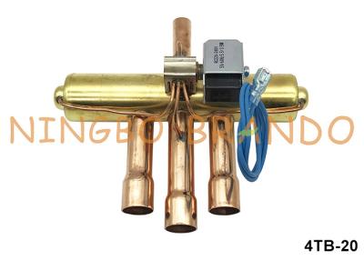 China Four Way Reversing Valve For Heat Pump Refrigeration Air Conditioner 220V 110V 24V for sale