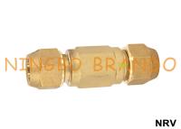 China Danfoss Type NRV Refrigeration Check Valve Straight-way Flare for sale