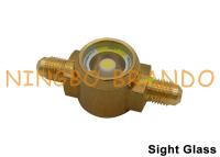 China Danfoss Type 1/4'' 3/8'' SAE Flare Sight Glass For Refrigeration for sale